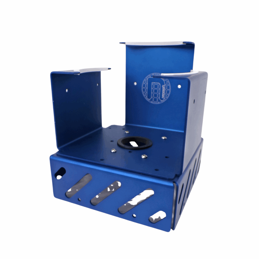 Passive Drying and Storage Rack For 4L LN2 Dewars | MiTeGen